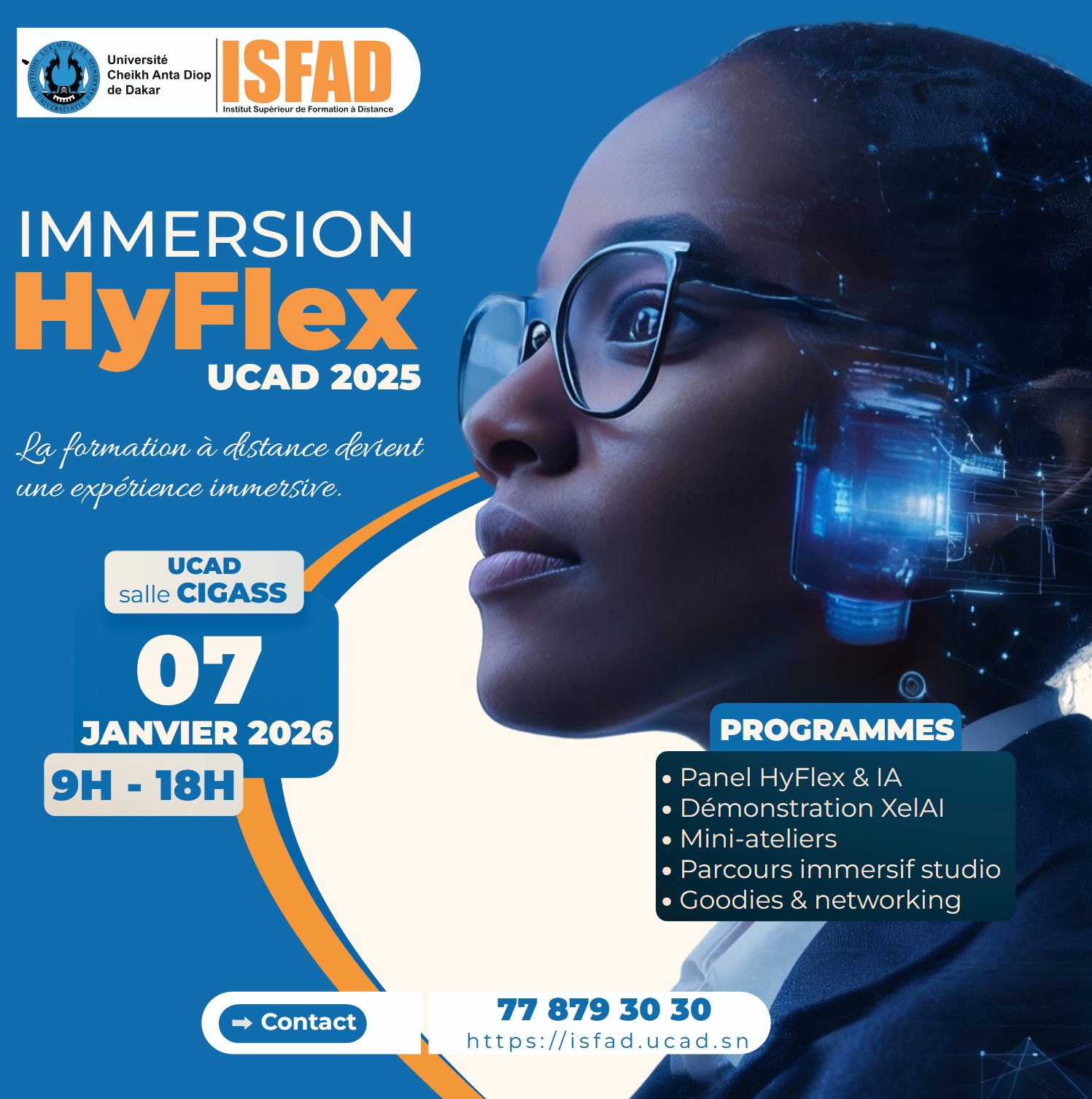 Journée Immersion HyFlex ISFAD – UCAD 2026 | ISFAD